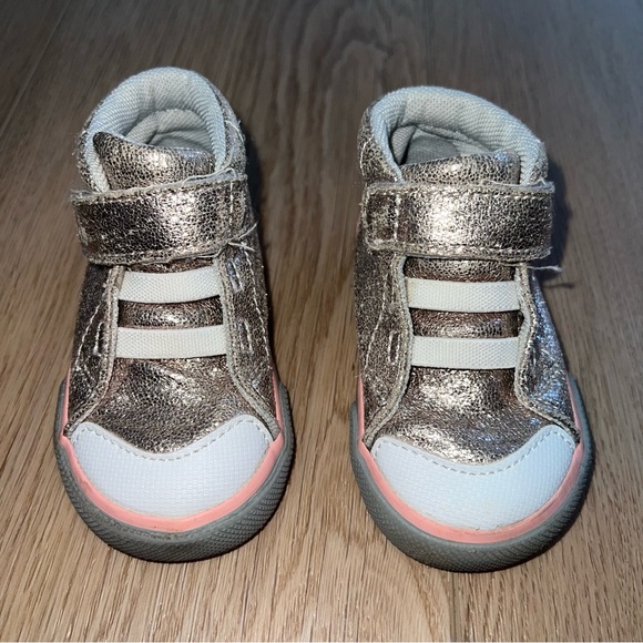 See Kai Run | Shoes | See Kai Run Gold High Top Sneakers | Poshmark